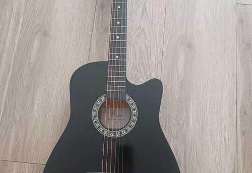 Акустическая гитара 38 дюйм Foix черная