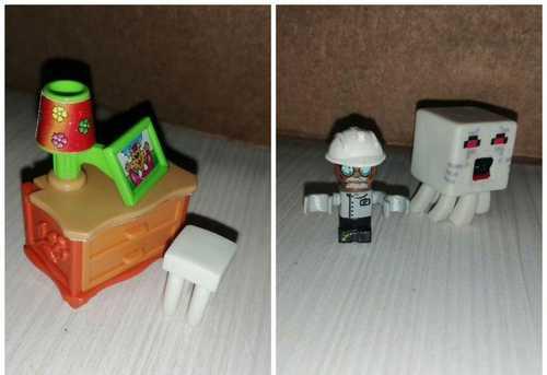 Lego майнкрафт минифигурки