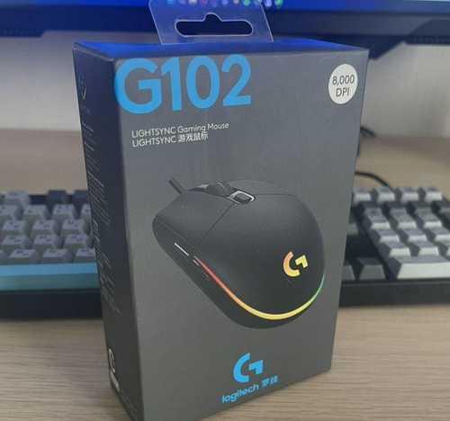 Игровая мышь logitech g102