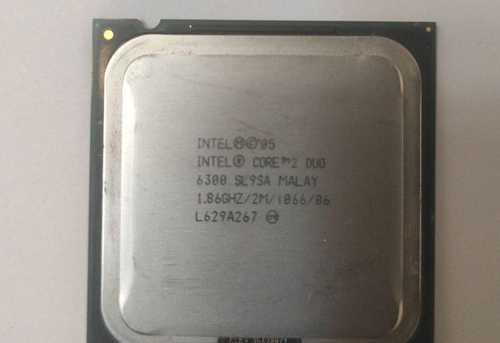 Процессор Intel Core 2 Duo E6300 1.8Ghz/2Mb/1066