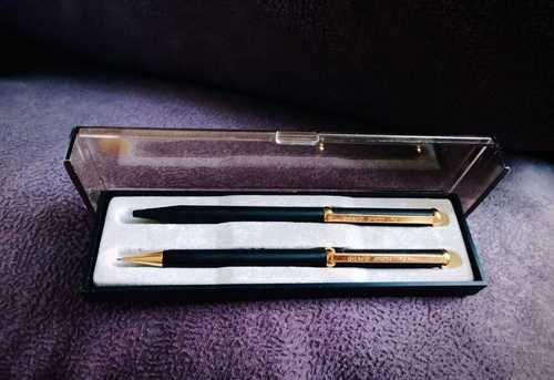 Набор ручка и карандаш с золотым покрытием