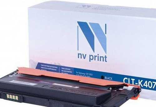 Картридж NV-Print CLT-K407S Black для Samsung