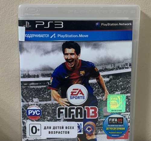 FIFA 13 с поддержкой PS Move русская версия PS3