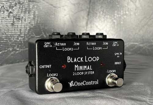 Гитарная педаль one control black loop