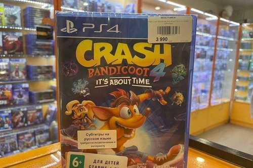 PS4 Crash Bandicoot 4 Its About Time. Новый