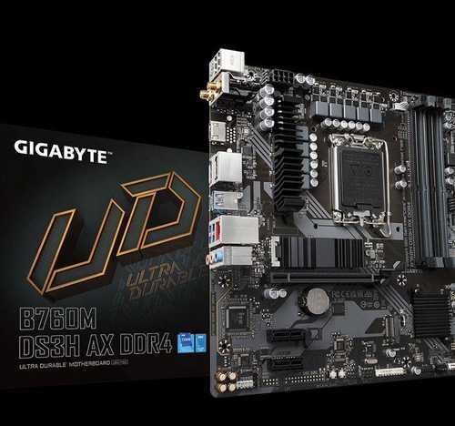 Материнская плата Gigabyte B760M DS3H AX DDR4