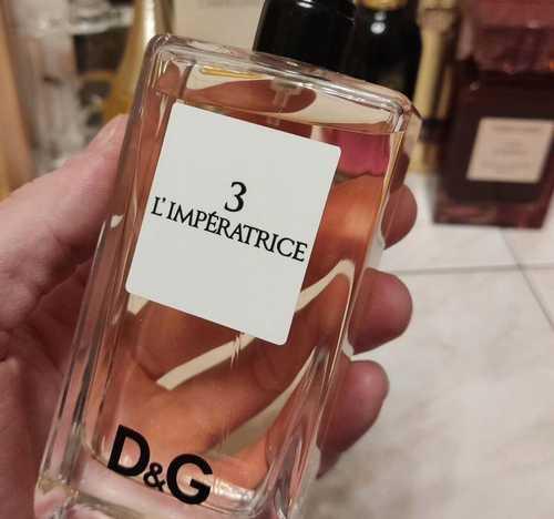Dolce gabbana 3 l imperatrice С доставкой