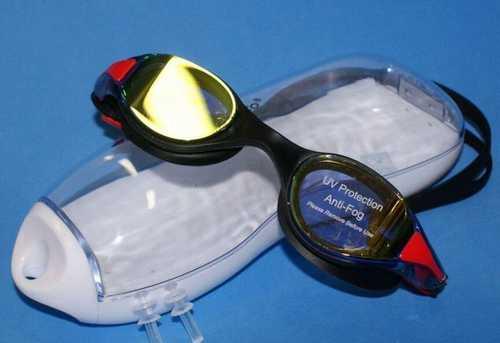 Очки для плавания мс1970-Ч цвет черный