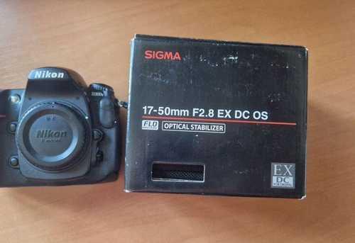 Nikon D300s + Sigma 17-50 F2.8 EX DC OS + MBD10