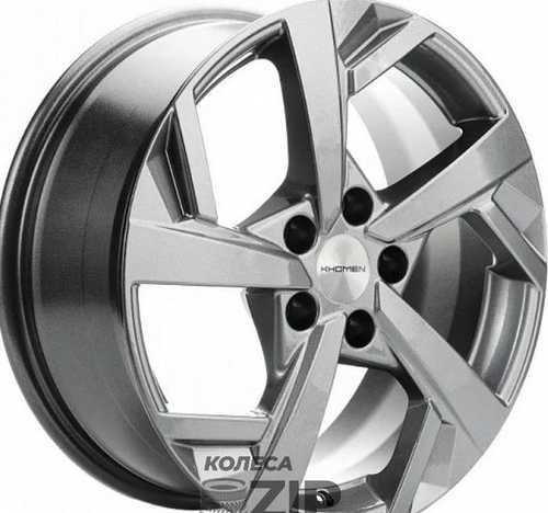 Khomen KHW 1712 7x17 5*110 ET46 DIA63.3 Gray Литой