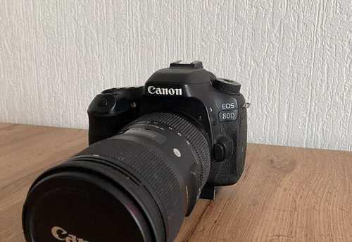 Фотоаппарат canon EOS 80D