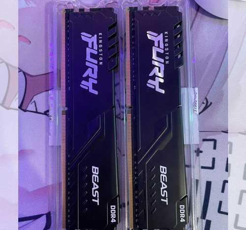 Оперативная память ddr4 16gb 3200 kingston fury