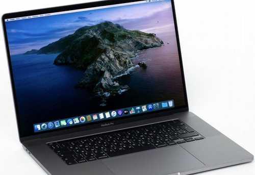 MacBook Pro 16 (2019), 1024 ГБ, Core i7, 2.6 ГГц, RAM 16 ГБ, Radeon Pro 5500M 4 ГБ