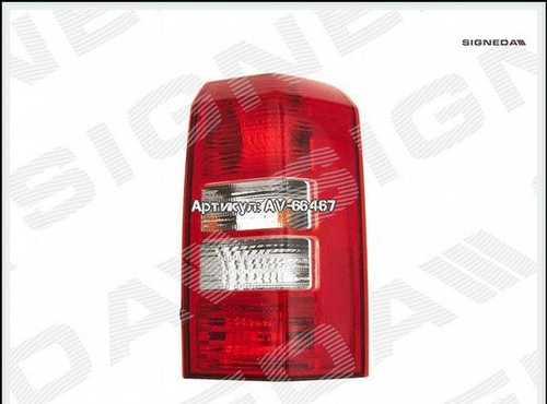 Фонарь задний правый jeep patriot 2007