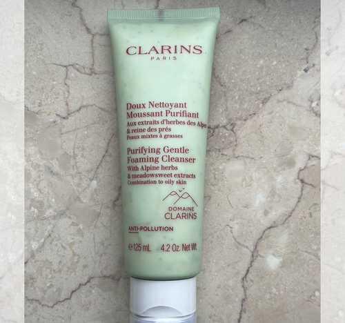 Clarins новый очищающий крем для дица