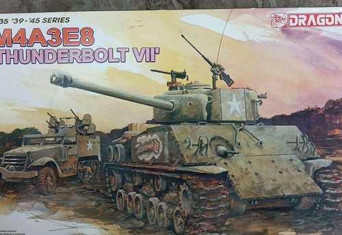 Модель танка M4A3E8 Thunderbolt VII