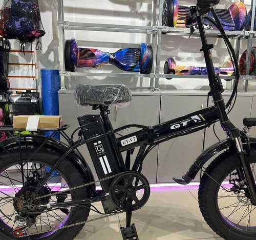 Электровелосипед fatbike GT V7