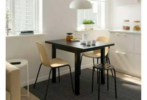 Стол кухонный нордвикен+2 стула икеа IKEA- новый