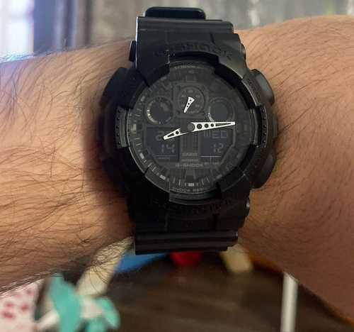 Наручные часы Casio G-Shock GA-100BB