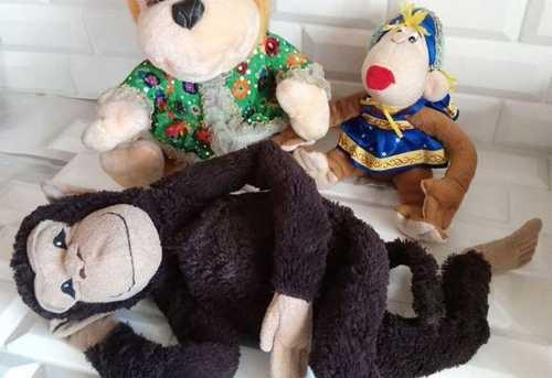 Мягкие игрушки обезьяны пакетом /IKEA и др