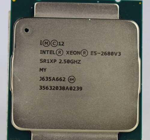 Intel xeon E5 2680 V3