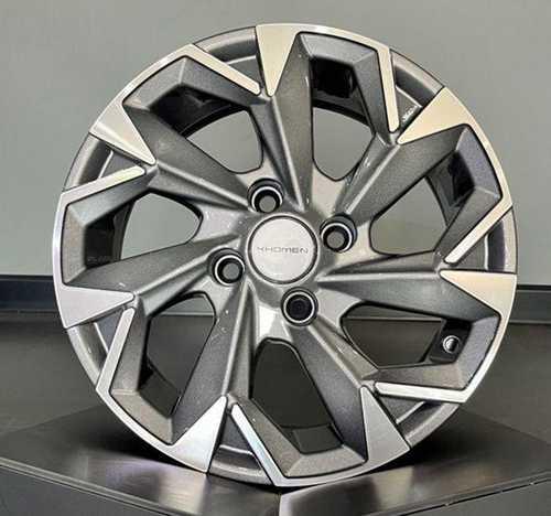 Khomen Wheels KHW-1402 5.5j-14" 4*98 35 58.5 Gray-FP