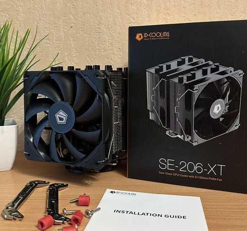 Охлаждение для процессора id cooling se 206 xt