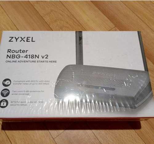 Wifi роутер Zyxel NBG-418N v2