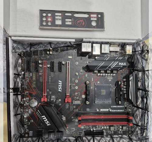 Материнская плата Gaming plus max msi b450