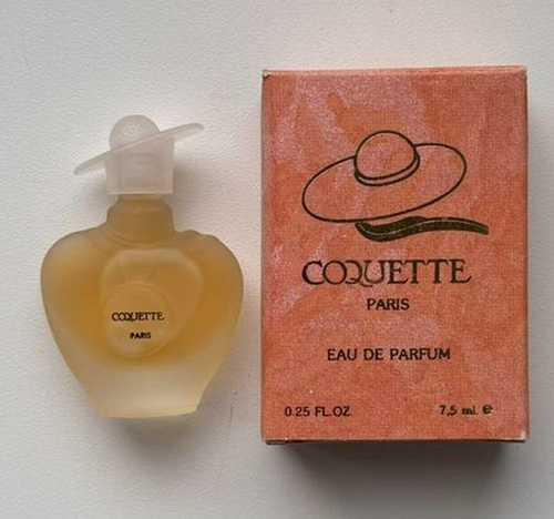 Coquette eau de parfum 7,5 мл винтаж