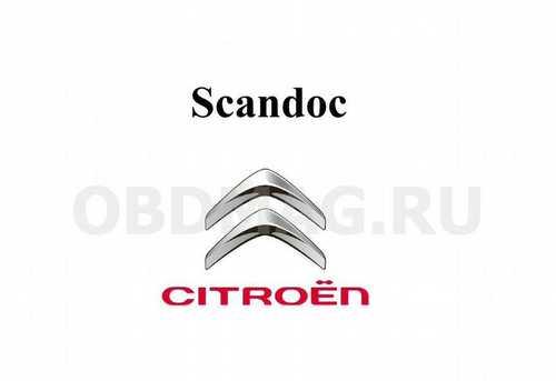 Программный модуль citroen / peugeot для Scandoc