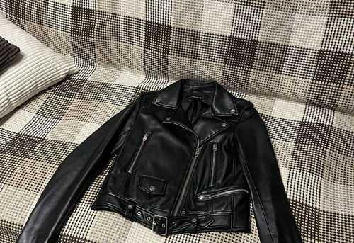 Куртка кожаная Zara
