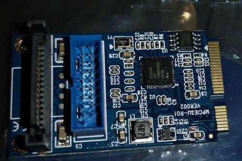 Адаптер Mini PCI-E to USB 3.0