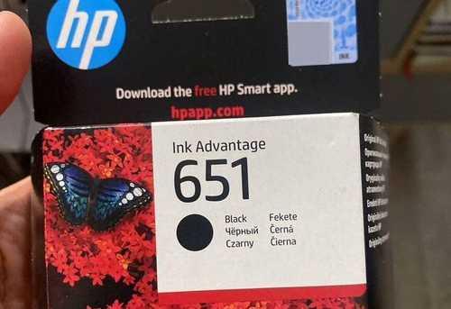 Картридж HP 651 C2P10AE Black