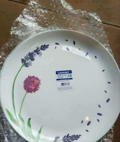Обеденная тарелка 25см Luminarc Lavender P2924
