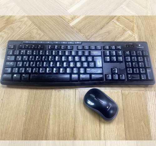 Клавиатура и мышь беспроводной набор Logitech