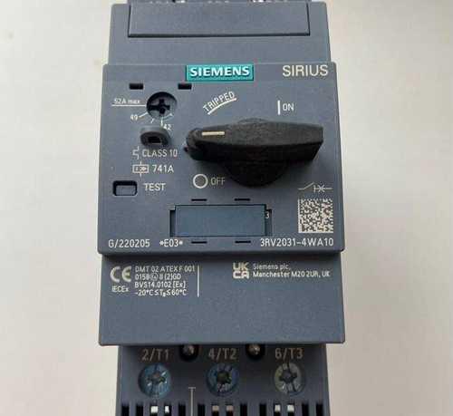 Автоматический выключатель Siemens 3RV2031-4WA10