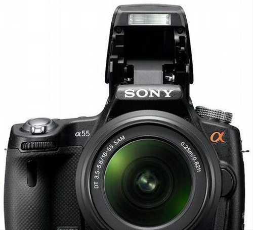 Продам полный комплект sony a55