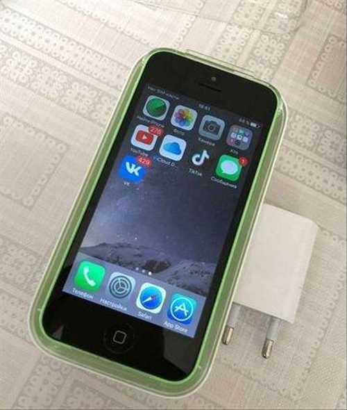 Oбмен iPhone 5c 16gb green