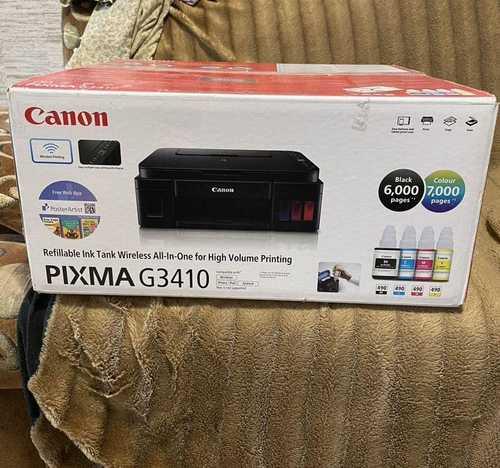 Принтер canon pixma g3410