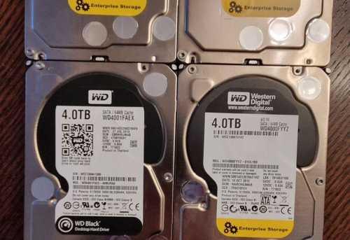 Жёсткий диск HDD WD black 4Tb