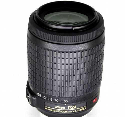 Объектив Nikon AF-S 55-200mm f/4-5.6G DX VR, б/у