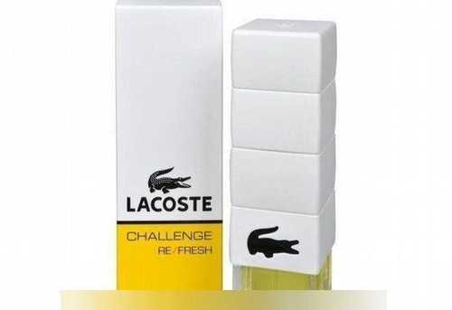 Challenge ReFresh Lacoste, 90ml мужская туалетная