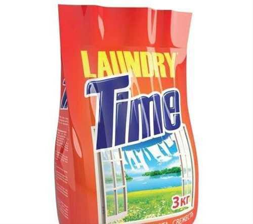 Стиральный порошок-автомат 3 кг, laundry time (Лон