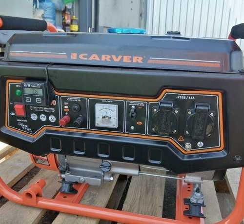 Бензогенератор carver PPG-3900