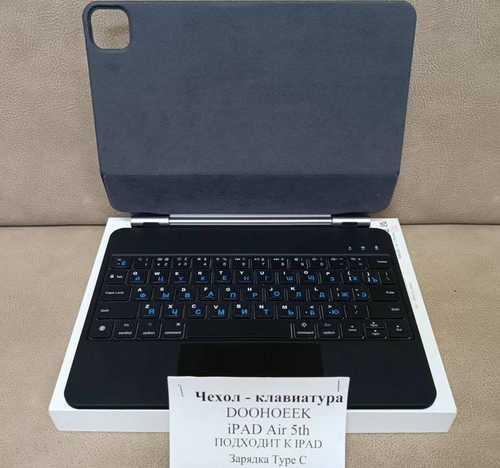 Чехол-клавиатура doohoeek iPad Air 5th