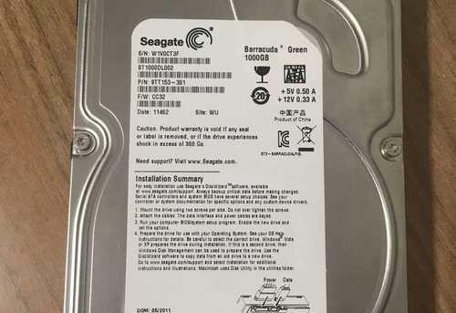 HDD 1000 GB SATA Seagate ST1000DL002