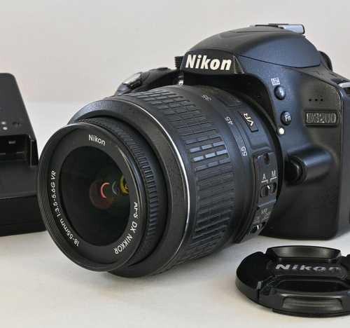 Nikon D3200 Kit AF-S 18-55 VR G пробег 14K