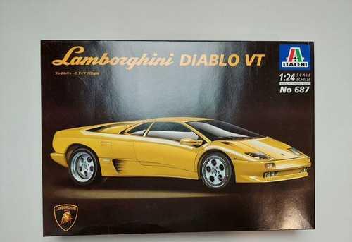 Сборная модель 1/24 Italeri Lamborghini Diablo VT