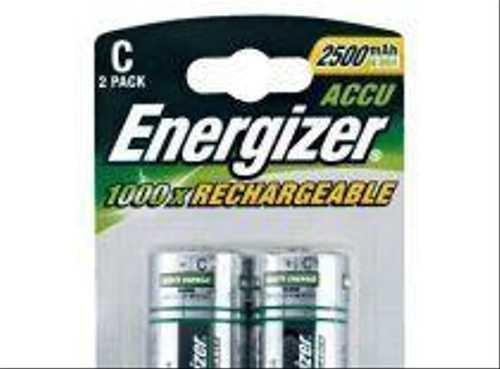 Аккумулятор Energizer C HR14 2500mAh 2шт